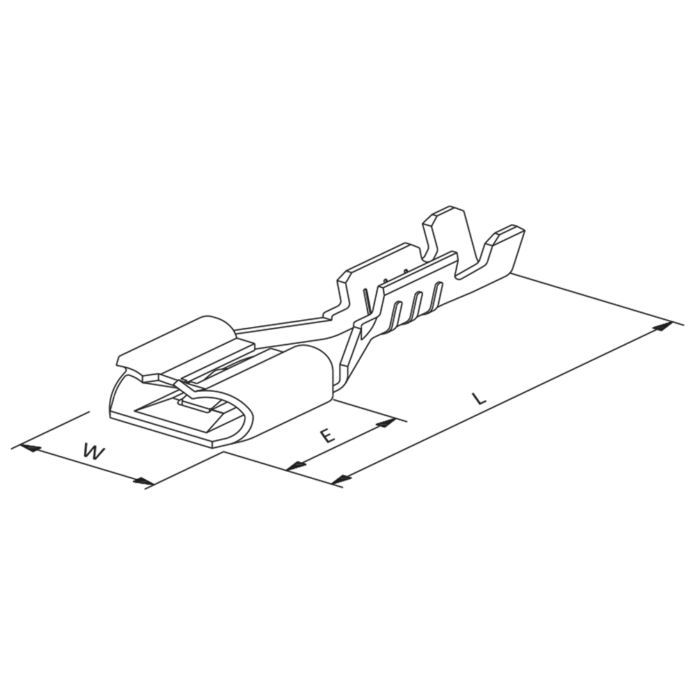 MESA Terminal Socket, Connector | TD-Fast On Type